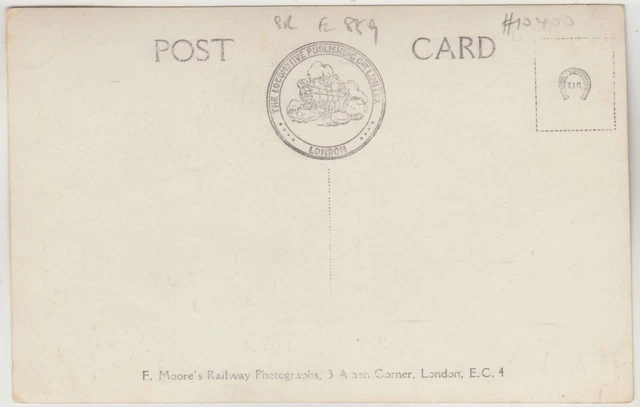 SOUTHERN RAILWAY - Locomotive #859 "LORD HOOD" - c1920s era real photo ...