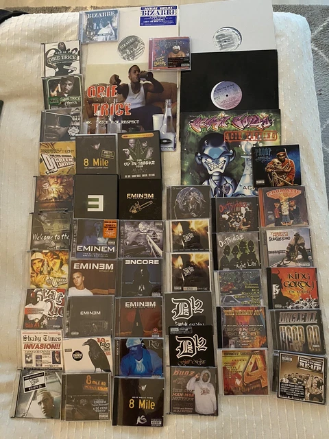 SET EMINEM CD DVD LP Obie Trice D12 Shady Records Detroit Underground ...