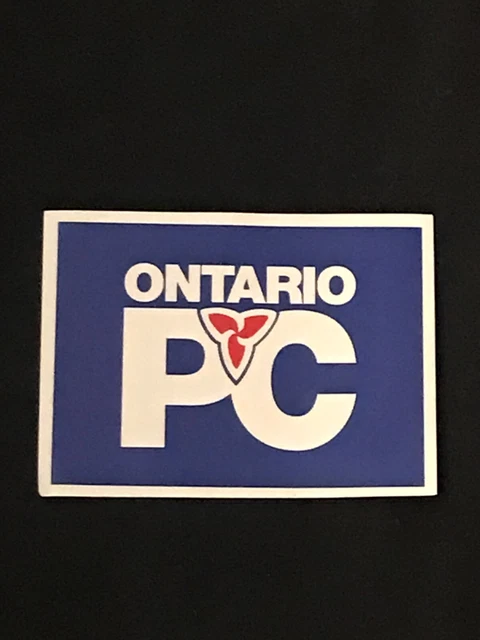 ONTARIO PROGRESSIVE CONSERVATIVE Party Logo Sticker $4.99 - PicClick CA