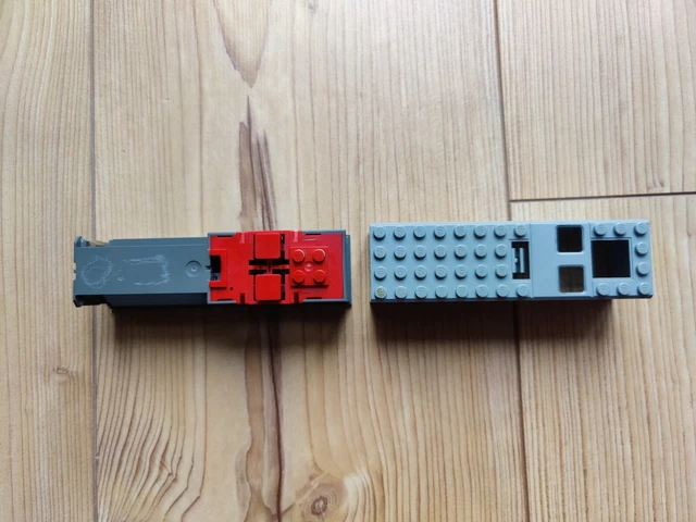 LEGO 2847 BATTERIEBOX 9V Batteriekasten Grau EUR 7,00 - PicClick DE