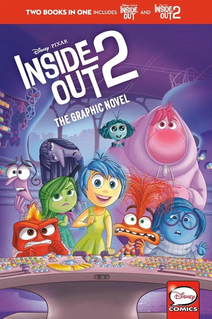 DISNEY/PIXAR INSIDE OUT 2: The Graphic Novel (Includes Inside Out ...