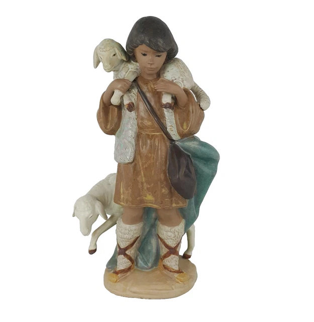 SHEPHERD BOY WITH Sheep 2284 Gres Lladro - L/N 5704 £325.00 - PicClick UK