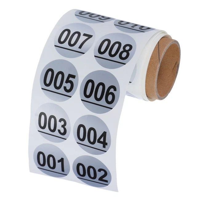 ORGANIZING BOX STICKERS Self Adhesive Labels Number Classification £11. ...