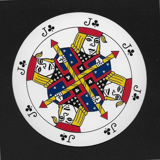 SPHERIX WORLD MAP earth globe playing card single swap jack of clubs ...