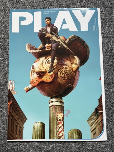 PLAY MAGAZINE ISSUE 6 Limited Edition Subscriber Cover - Saints Row £7. ...