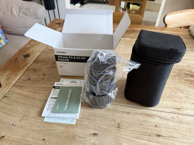 SIGMA 105MM F 2.8 DG DN Macro Art Lens for Sony E-Mount £260.70 ...