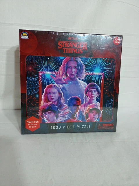 STRANGER THINGS JIGSAW Puzzle 1000 Pieces Crown/Netflix New & Sealed ...