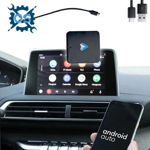 UPGRADE WIRELESS CARPLAY Adapter Dongle For OEM Wired AA Android Player ...