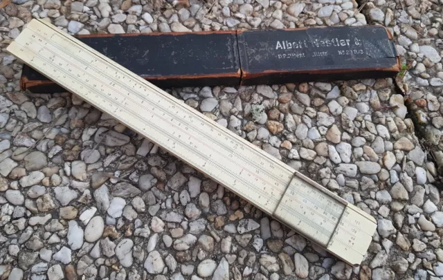 REGLE A CALCUL ancienne System NESTLER Rietz Nr. 20 annees 40 EUR 15,00 ...