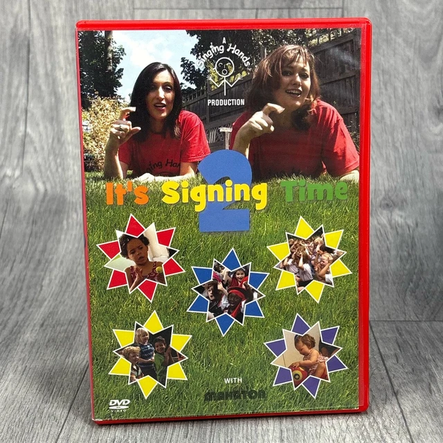 SINGING HANDS IT'S Signing Time 2 DVD With Makaton Language Learning ...