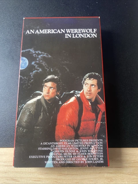 AN AMERICAN WEREWOLF in london vhs 1985 $10.00 - PicClick CA