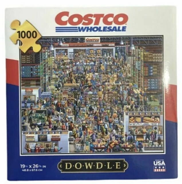 COSTCO WHOLESALE 1000 Piece Jigsaw Puzzle by DOWDLE $5.00 - PicClick CA