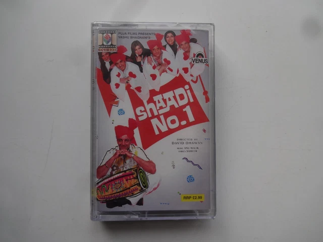 SHAADI NO 1 ~ Bollywood soundtrack Hindi Cassette ~ anu malik ~ 2005 ...
