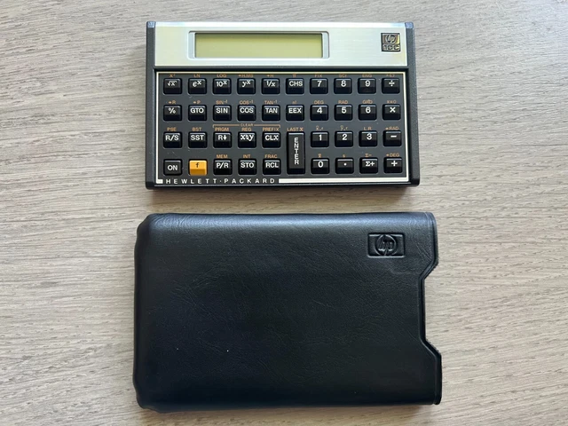 HEWLETT PACKARD HP 10C Scientific Programmable Calculator - USA EUR 249 ...