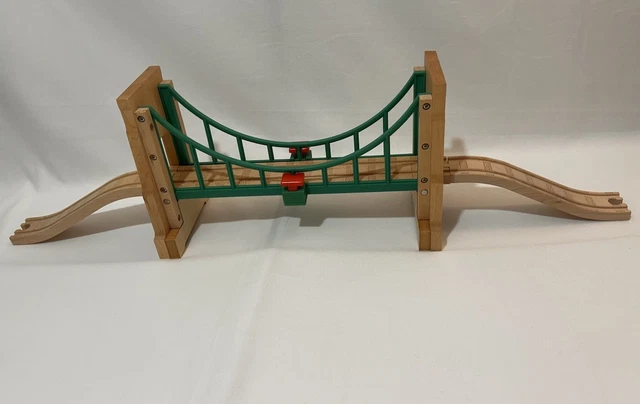 WOODEN THOMAS AND Friends Collapsing Sodor Suspension Bridge Fits Brio ...