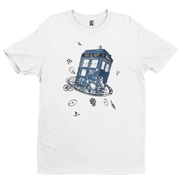 TARDIS T-SHIRT - Xmas Movie Gift Sci Fi Retro TV Doctor Who Cool Gift £ ...
