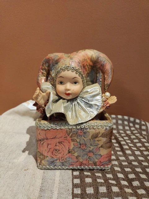 VINTAGE ANIMATED JESTER Music Box "Send In The Clown" $14.99 - PicClick CA