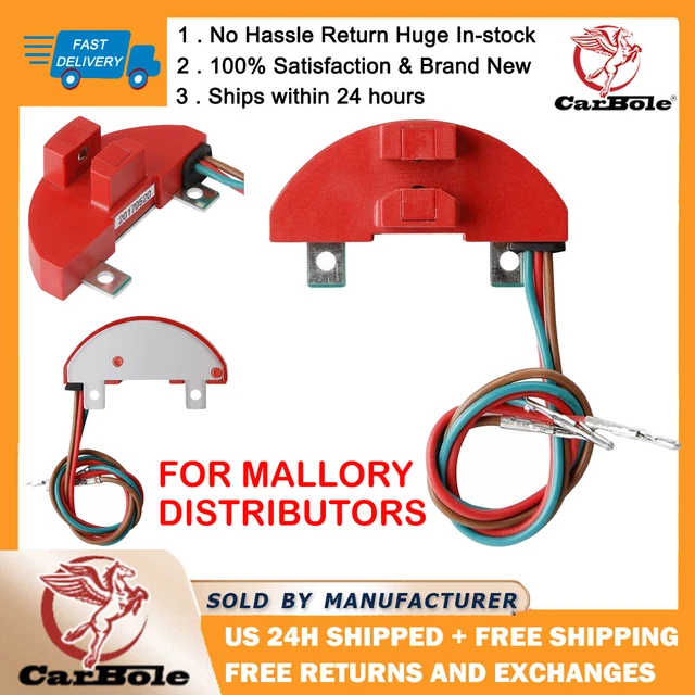 REPLACEMENT MALLORY DISTRIBUTOR Unilite Ignition Module Thermaclad E ...