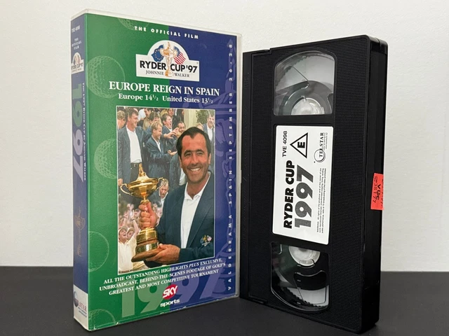 RYDER CUP 1997 Johnnie Walker - Golf -PAL VHS Video Tape (A233) £5.99 ...