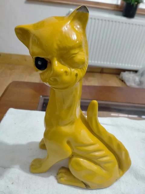 RARE ALLER VALE Pottery Torquay Grotesque Winking Cat Figurine £52.00 ...
