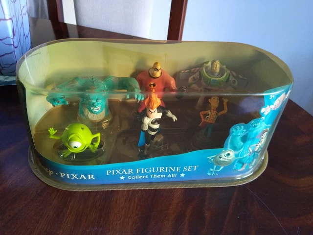 DISNEY PIXAR FIGURINE Set Toy Story Monsters Inc Incredibles 2007 NEW ...