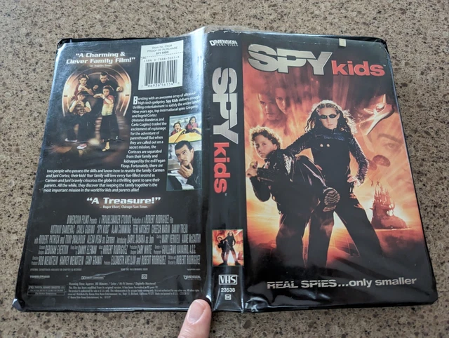 SPY KIDS VHS video Alexa PenaVega Daryl Sabara Danny Trejo Dimension 2001 £0.77 - PicClick UK