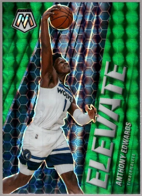 ANTHONY EDWARDS NUOVISSIMO Lupi Rookie Prizms Verdi #12 Rc Sp 2020-21 ...