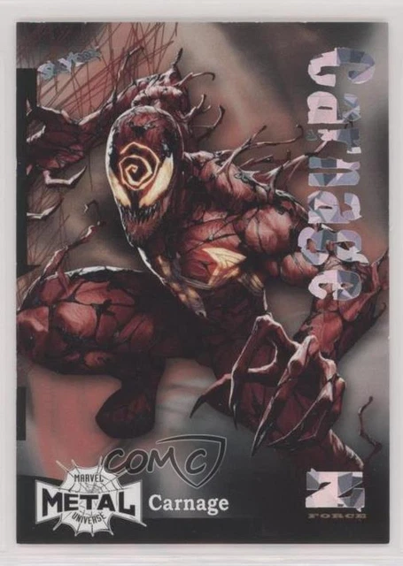 2022 MARVEL METAL Universe Spider-Man Z-Force Amazing Rave 56/62 ...