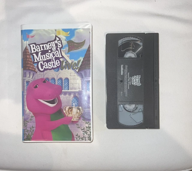 BARNEY: MUSICAL CASTLE (2001) | VHS Tape | Canadian Clamshell Release ...