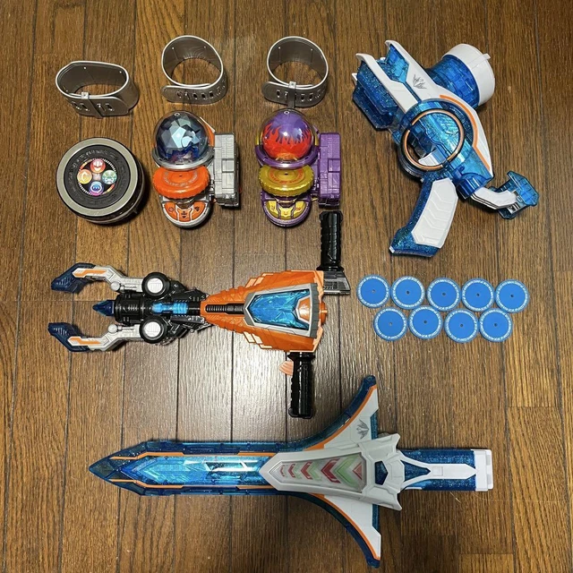 POWER RANGERS MASHIN Sentai Kiramager Morpher Weapon 6p set BANDAI ...