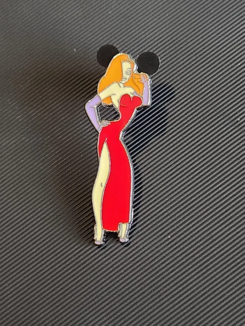 WHO FRAMED ROGER Rabbit Jessica Rabbit Individual Disney Park Pin Red ...