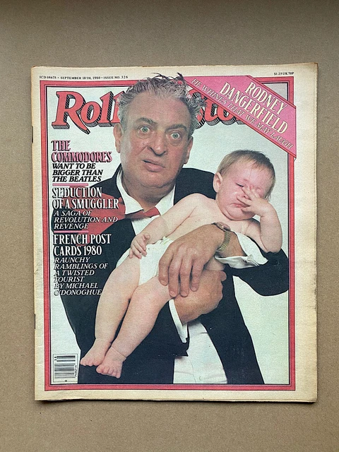 RODNEY DANGERFIELD ROLLING Stone No.326 Magazine September 18 1980 ...
