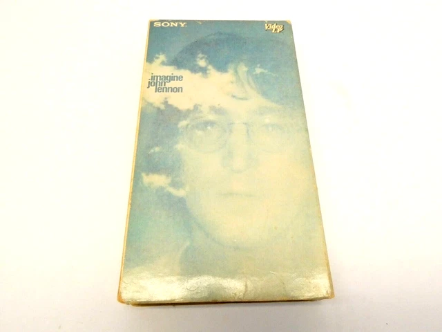 SONY CAPITAL RECORDS RO429VH Stereo VHS Hi-FI Video LP Imagine John ...