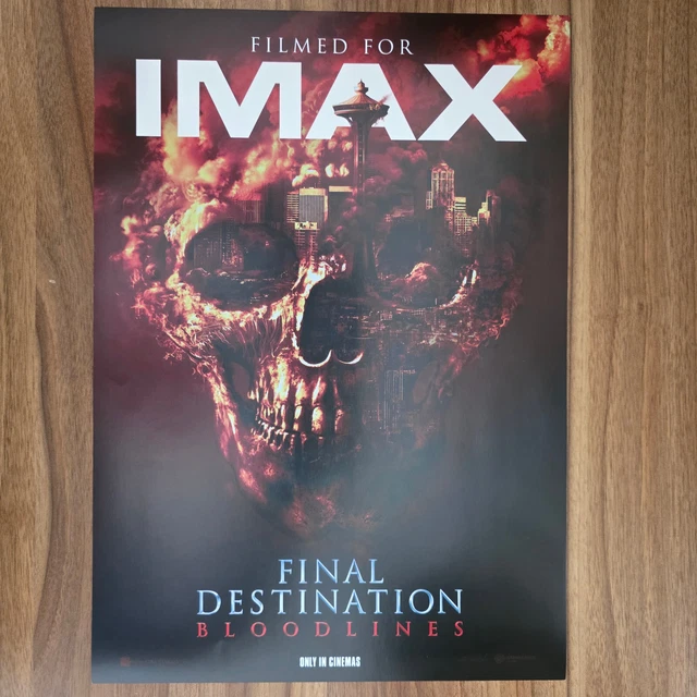 FINAL DESTINATION 6: BLOODLINES (2025) Movie Film Poster Billboard Rare ...