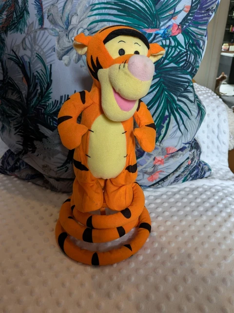 MATTEL FISHER PRICE Turbo Tail Tigger 2005 Bouncing & Singing Fully ...