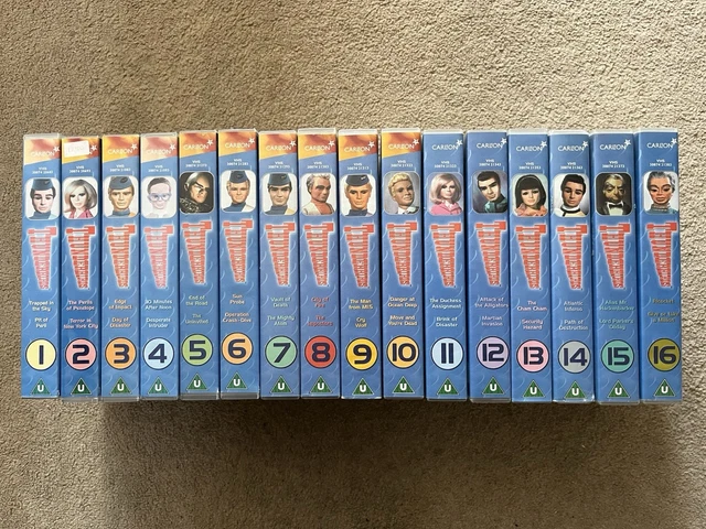 THUNDERBIRDS TV SERIES 1965 Videos VHS Complete Collection Plus Bonus ...