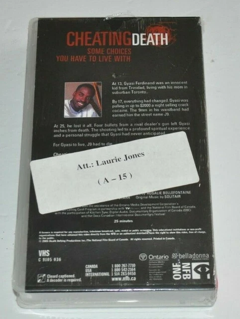 NFB VHS VIDEO CHEATING DEATH Canada $15.99 - PicClick CA