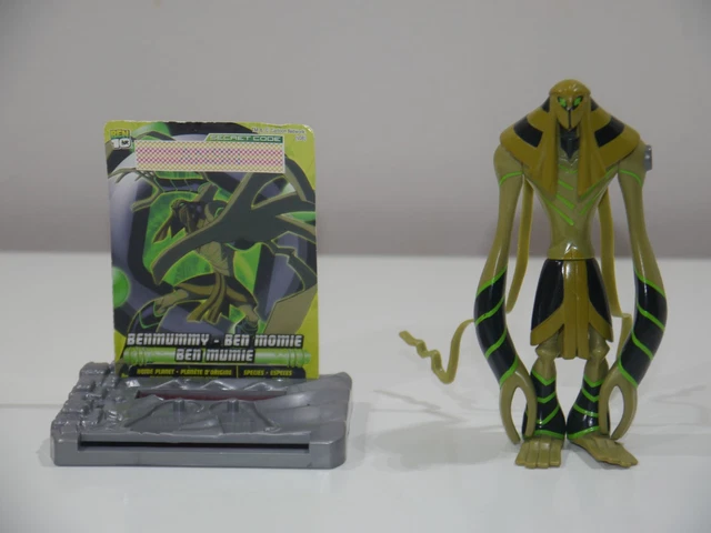 BEN 10 BEN Ten BEN TENNYSON is BENMUMMY Figure with Card & Stand Bandai ...