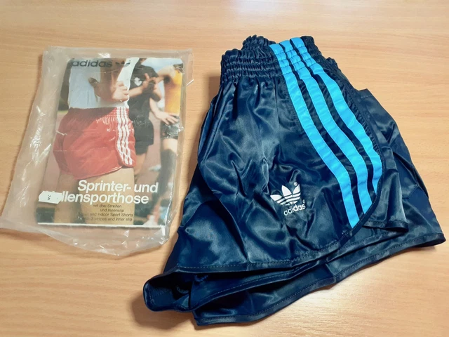NEUE ADIDAS SPRINTER Shorts Glanzshorts Sporthose Vintage Gr. 5 / M EUR ...