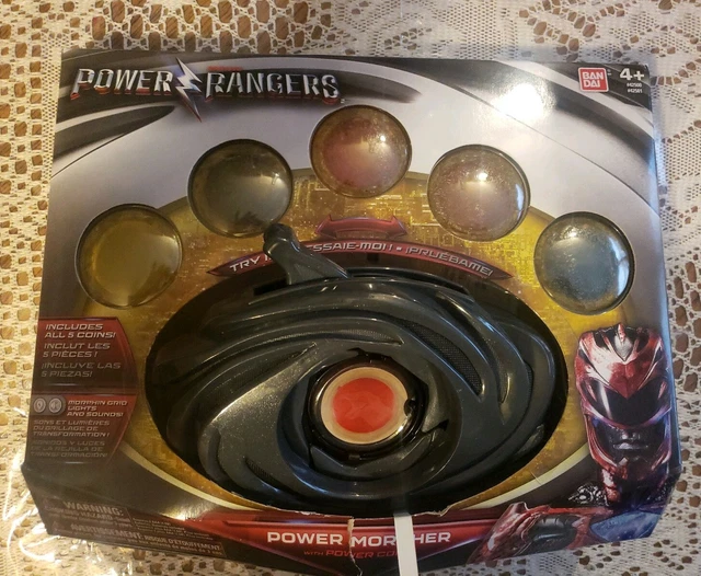POWER RANGERS POWER Morpher With Power Coins Grid Lights and Sounds ...