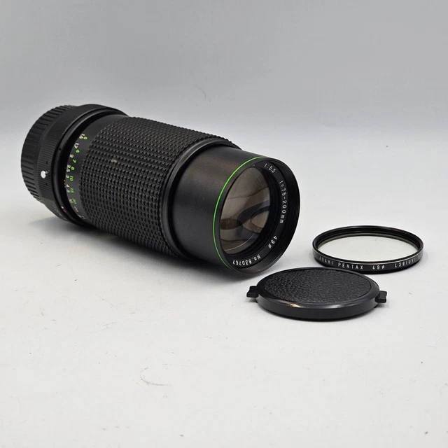 HANIMEX MC AUTO Zoom 75-200mm F/5.5 Manual Focus Telephoto Lens Pentax ...
