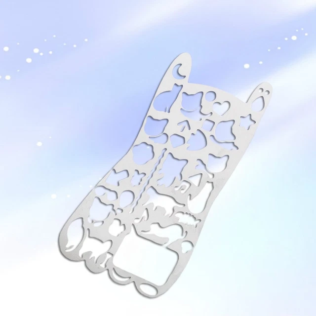 DRAWING RULER TEMPLATES Hollow Painting Graphics Stencils Templates for ...