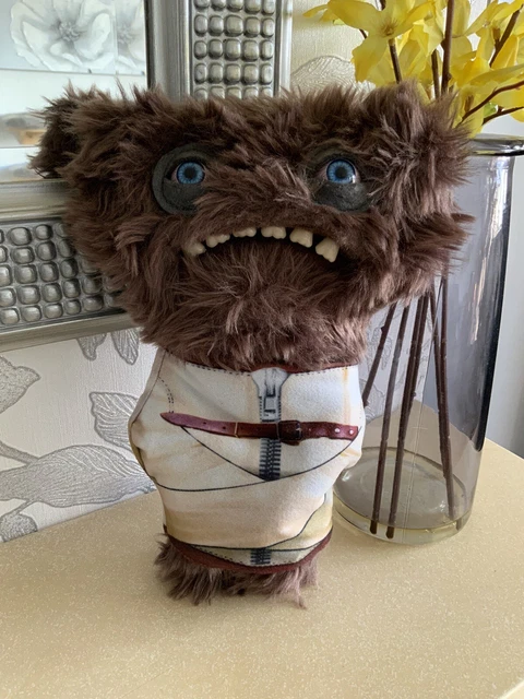 FUNNY UGLY MONSTER Fuggler Gnawing Terror Straight Jacket Soft Toy ...