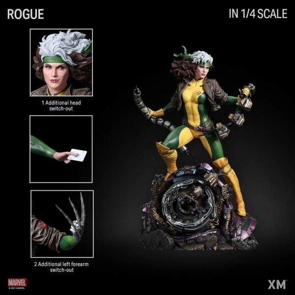 MARVEL X-MEN ROGUE 1/4 Premium XM Studios Collectibles Statue AVAILABLE ...