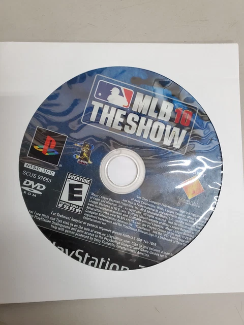 MLB 10 : The Show (Sony PlayStation 2, PS2, 2010) Disque testé ...