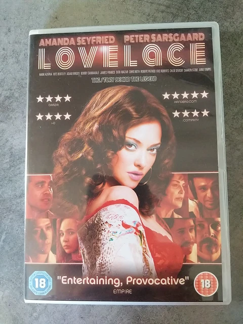 LOVELACE DVD - Drama - Sharon Stone Amanda Seyfried EUR 5,97 - PicClick IT