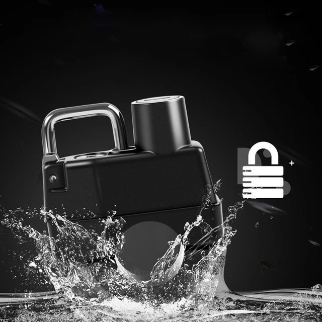 CASQUE MOTO ROBUSTE verrou pour guidon avec design antivol EUR 20,59 ...