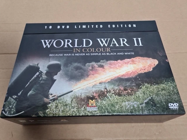 WW2 WORLD WAR II in Colour Limited Edition - 10 DVD Boxset £11.00 ...