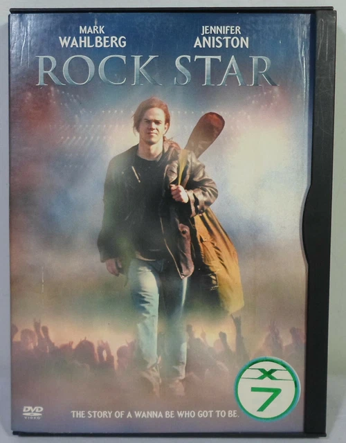 WARNER BROS 2002 Dvd Rock Star Mark Wahlberg Jennifer Aniston European ...