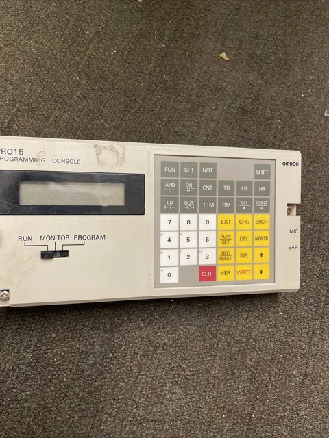 OMRON PRO15 programming console Also Have Programmable Controler SYSMAC ...